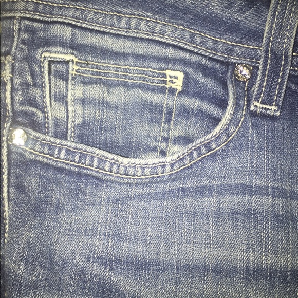 bebe | Jeans | Bebe Jeans With Rhinestones | Poshmark